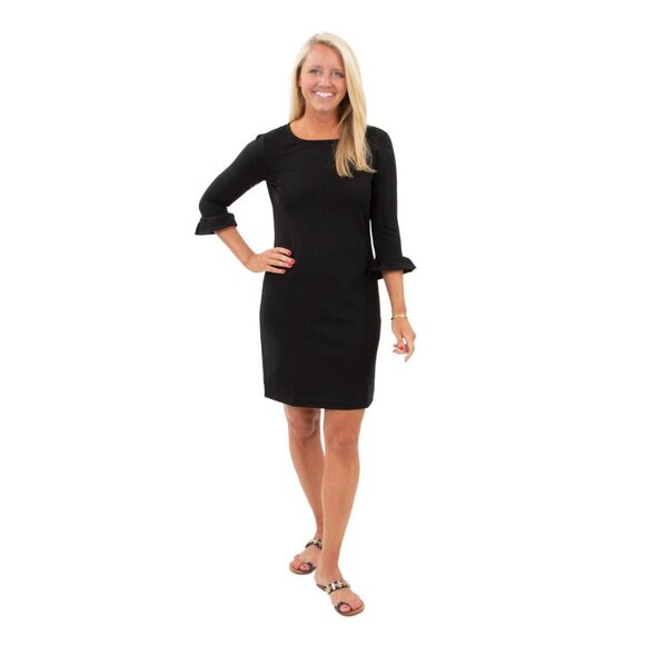 sailor | Dresses | Sailor Sailor Dockside Dress 34 Solid Black Upf 5 ...